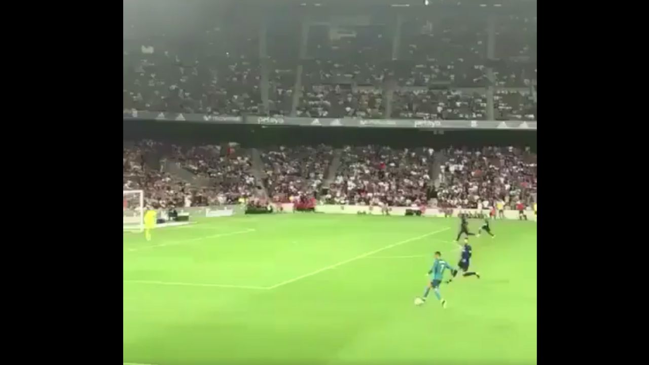La efusiva celebración del Camp Nou en el gol de Cristiano Ronaldo