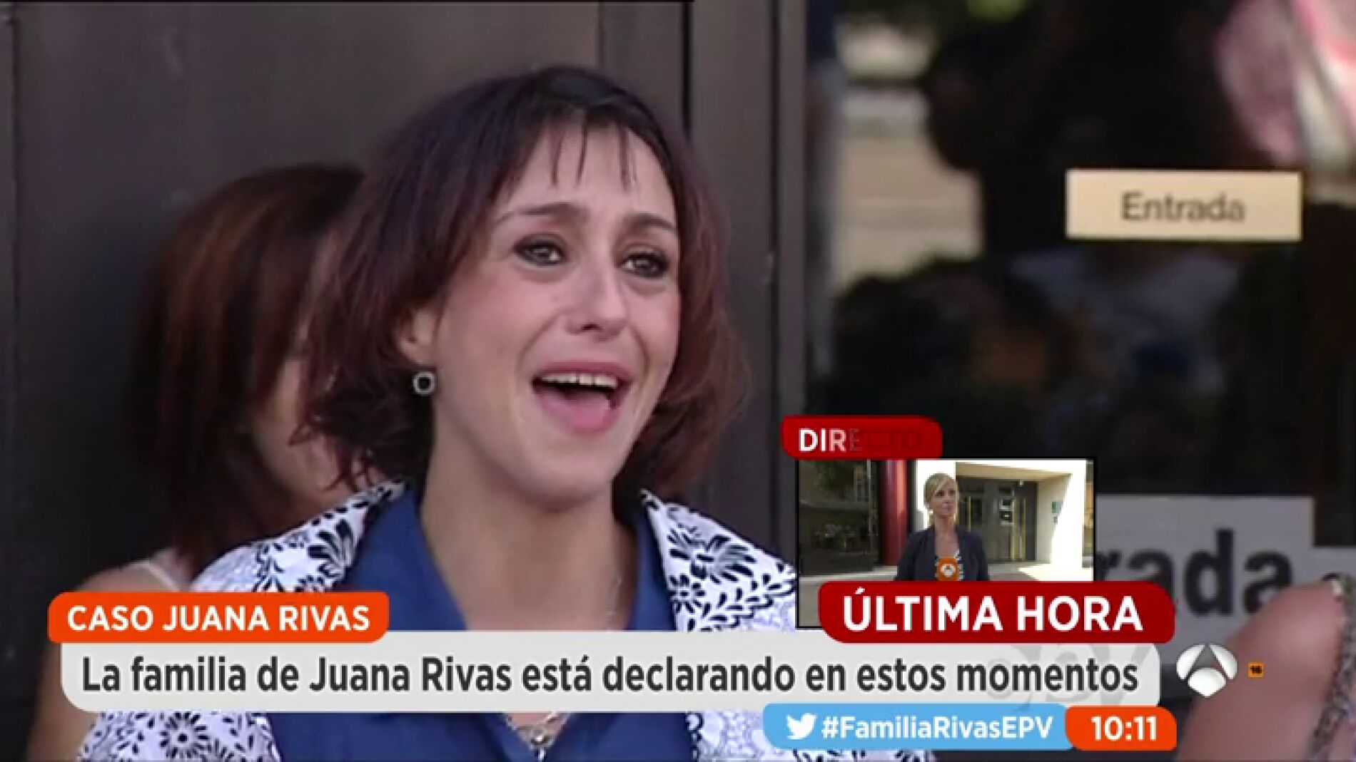 La familia de Juana Rivas está declarando en los juzgados de Granada