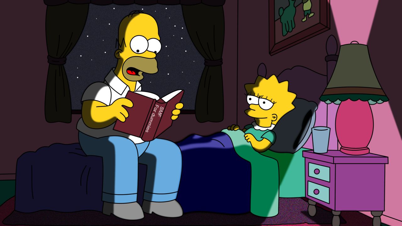 ¿Cuáles son los libros favoritos de la familia Simpson?