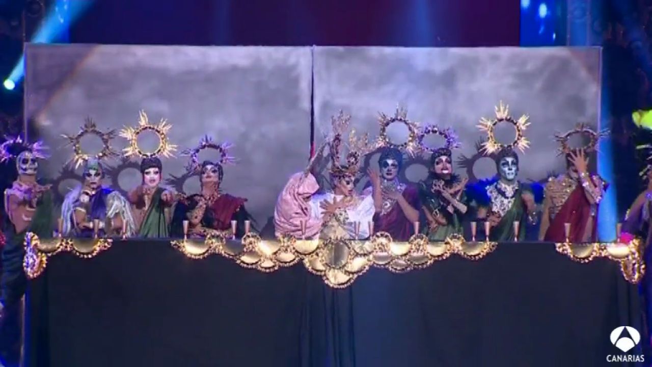 La última cena, la esperada actuación de Drag Sethlas