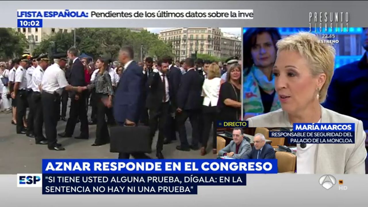 María Marcos, la mujer que está detrás de la seguridad del presidente ...