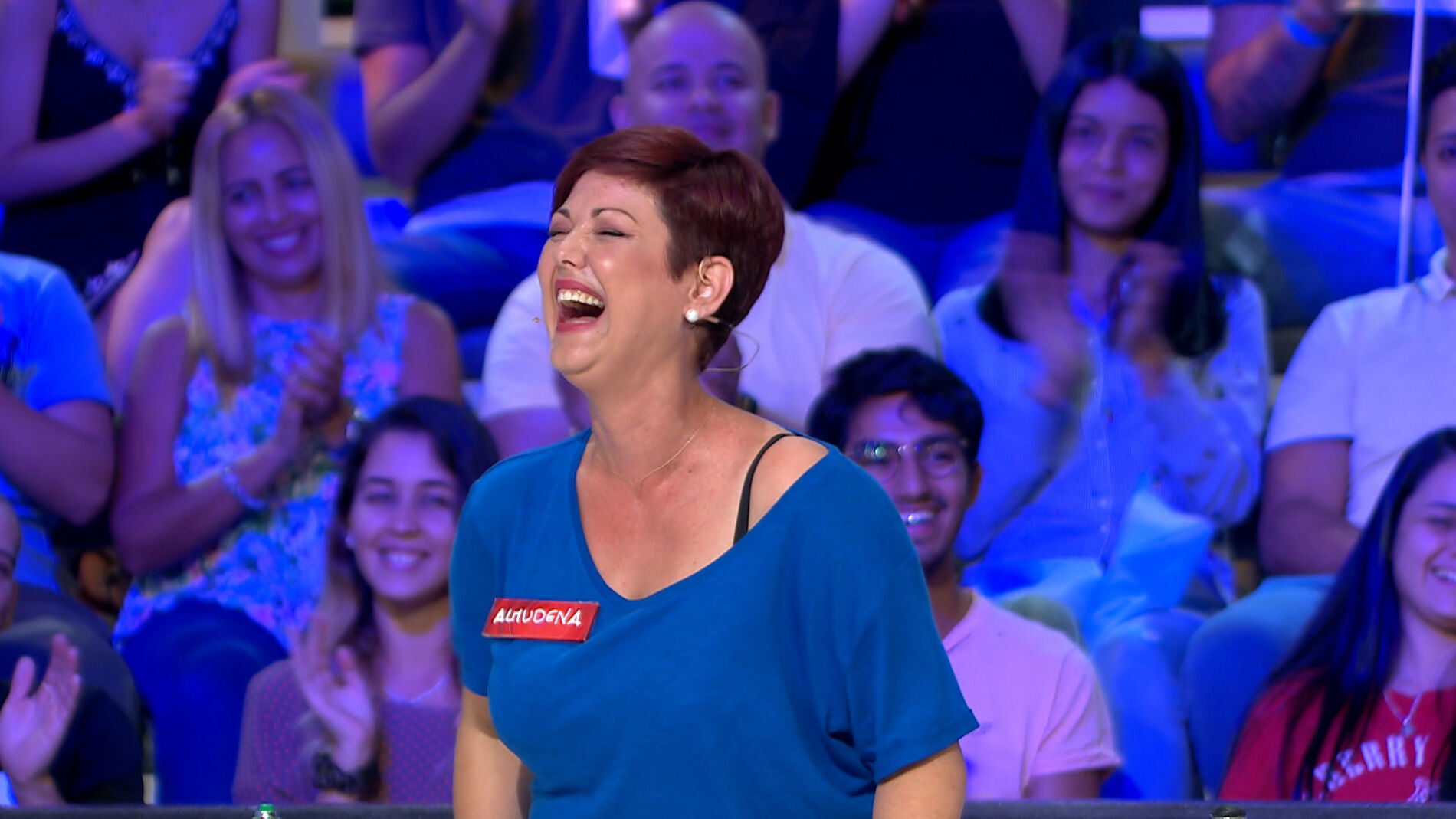 LA RULETA DE LA SUERTE - Almudena, la concursante que desató las risas ...