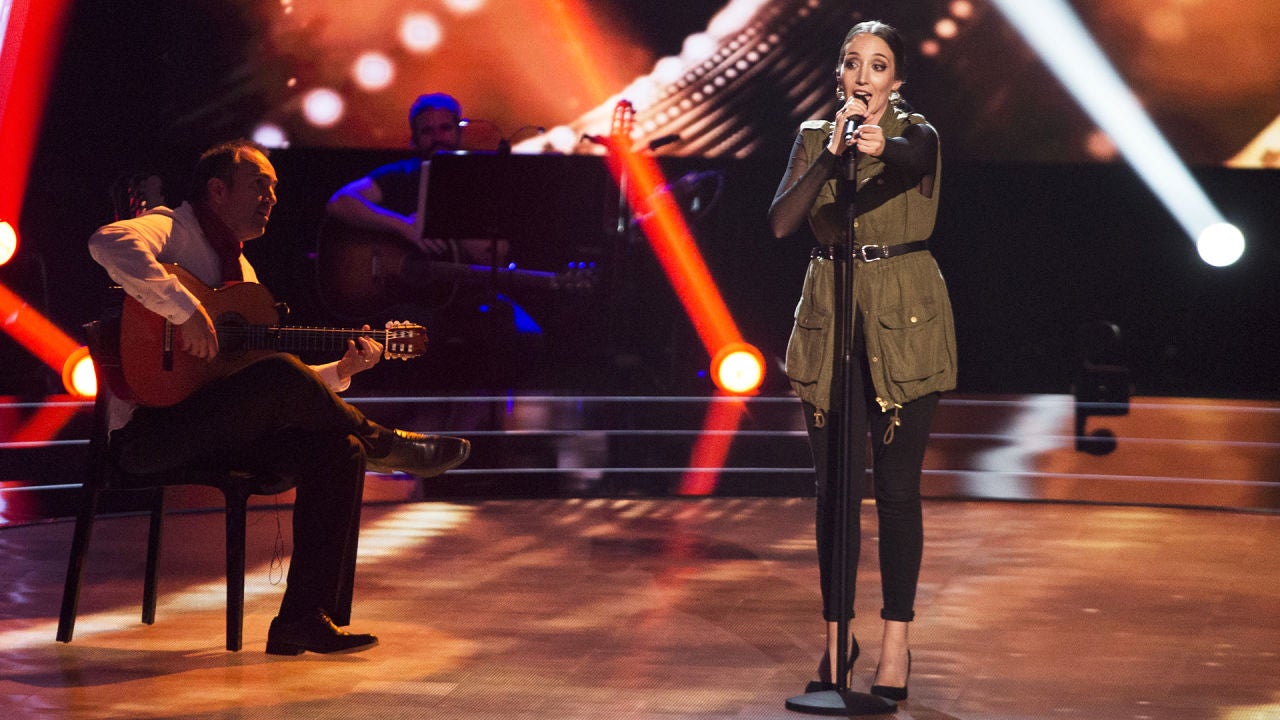 VÍDEO - LA VOZ: María Portillo canta 'Volver' en las 'Audiciones a ciegas'