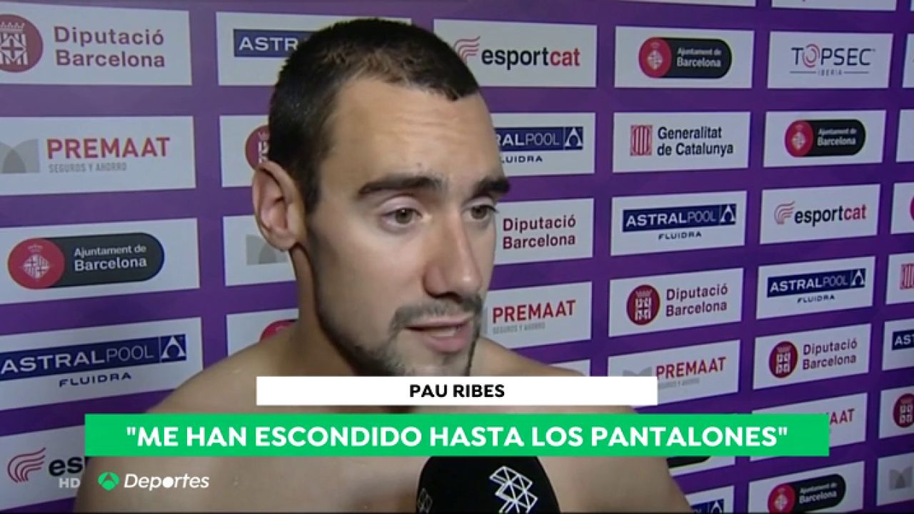 Pau Ribes, la gran estrella masculina de la natación sincronizada ...