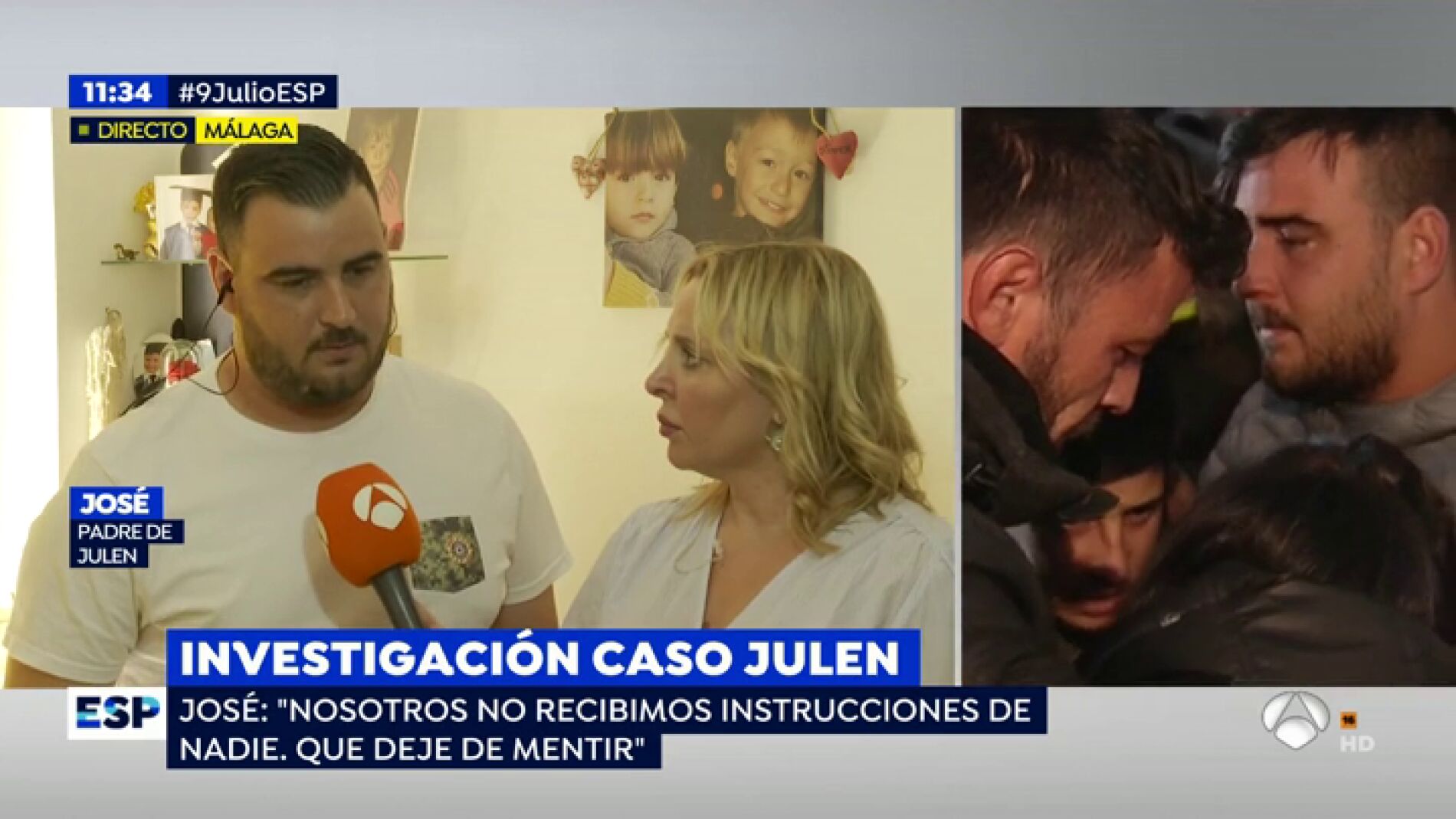 Las duras palabras del padre de Julen al dueño de la finca de Totalán ...