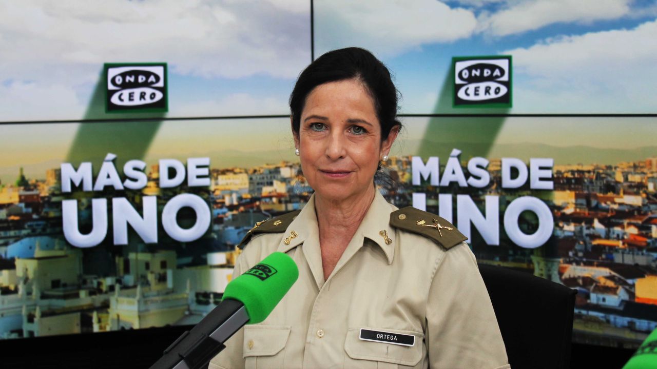 La general Ortega, partidaria de la mili