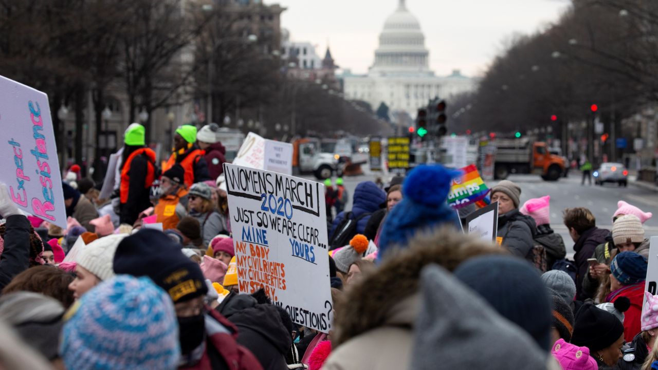 Protestas en Nueva York por la igualdad y contra Trump en la 'Marcha de ...