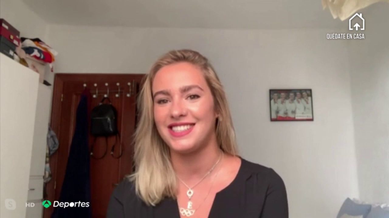 Elena López, la exgimnasta atrapada en un crucero durante el ...