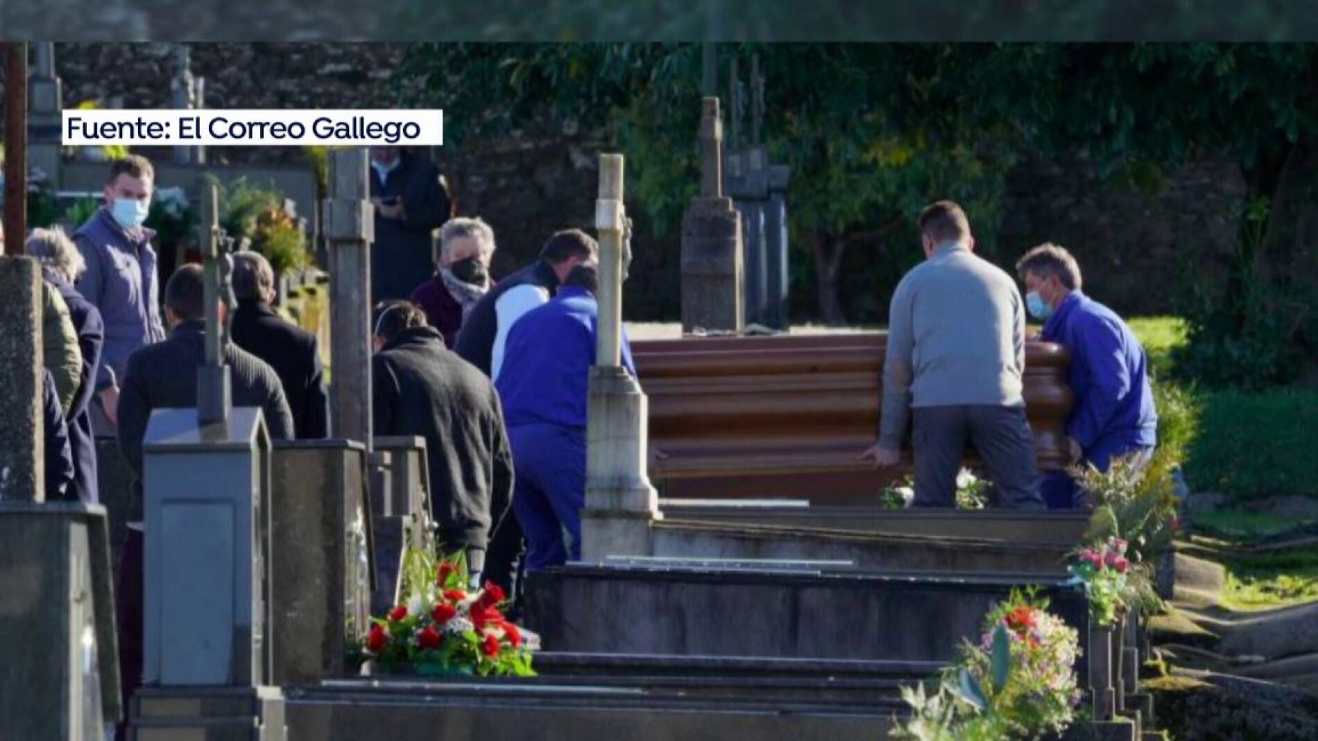 Entierran a Rosario Porto junto a las cenizas de su hija Asunta Basterra