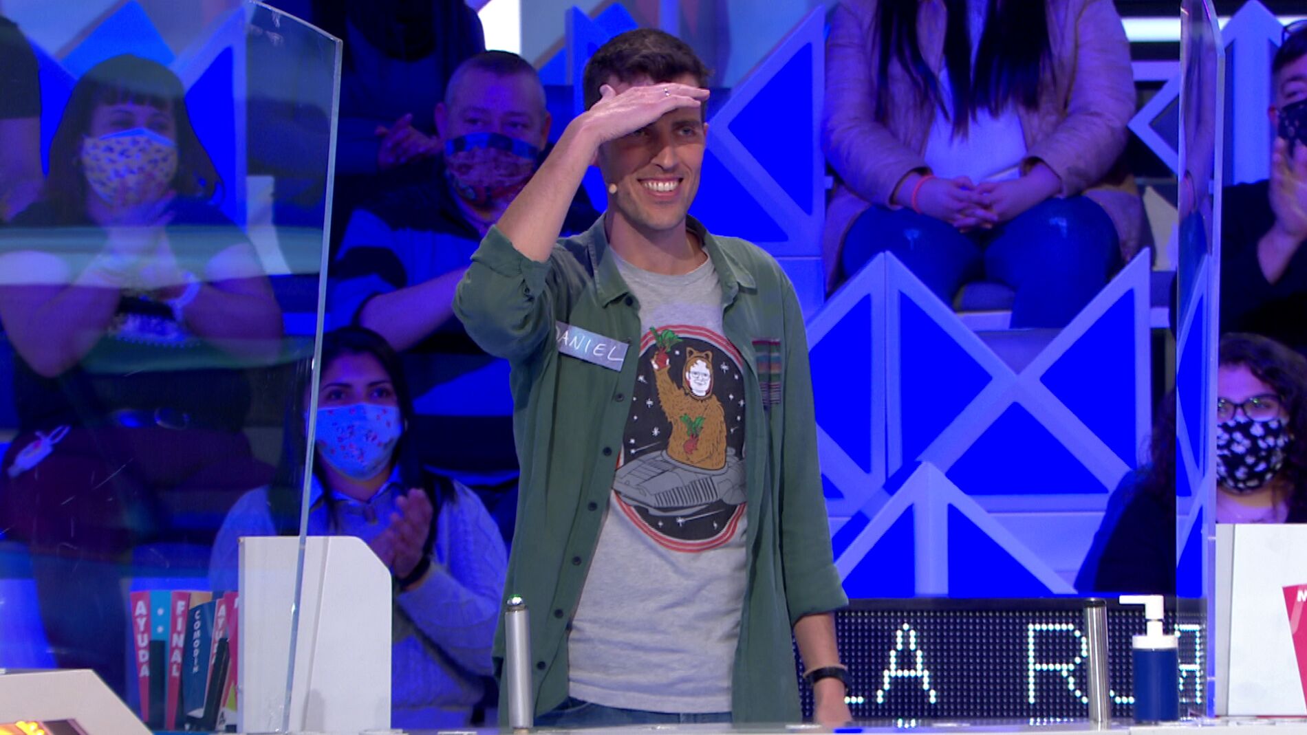 Daniel, desesperado por no conseguir nada en ‘La ruleta de la suerte ...