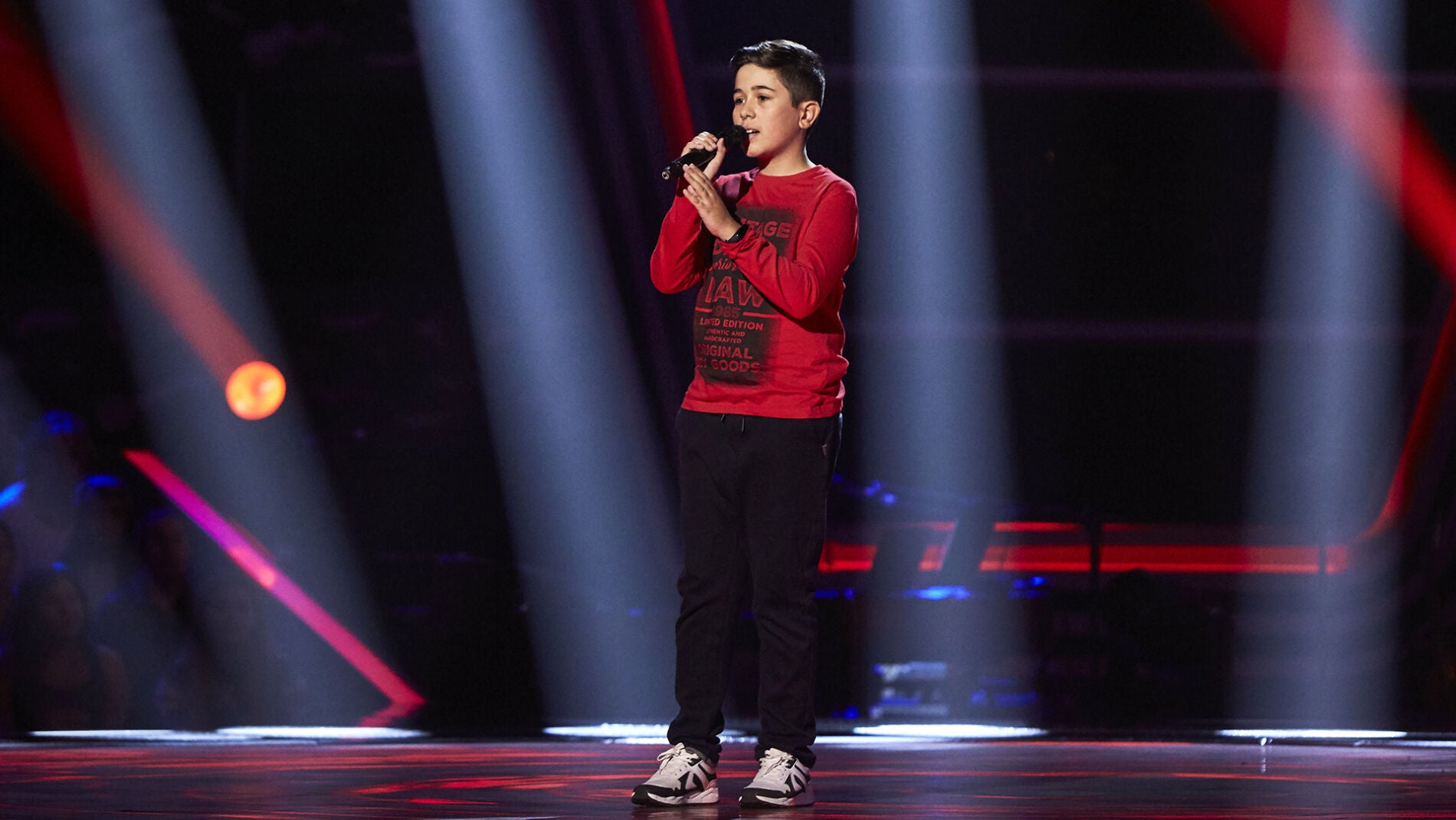 Lukas Urdea canta 'Mi princesa' en las Audiciones a ciegas de 'La Voz Kids'
