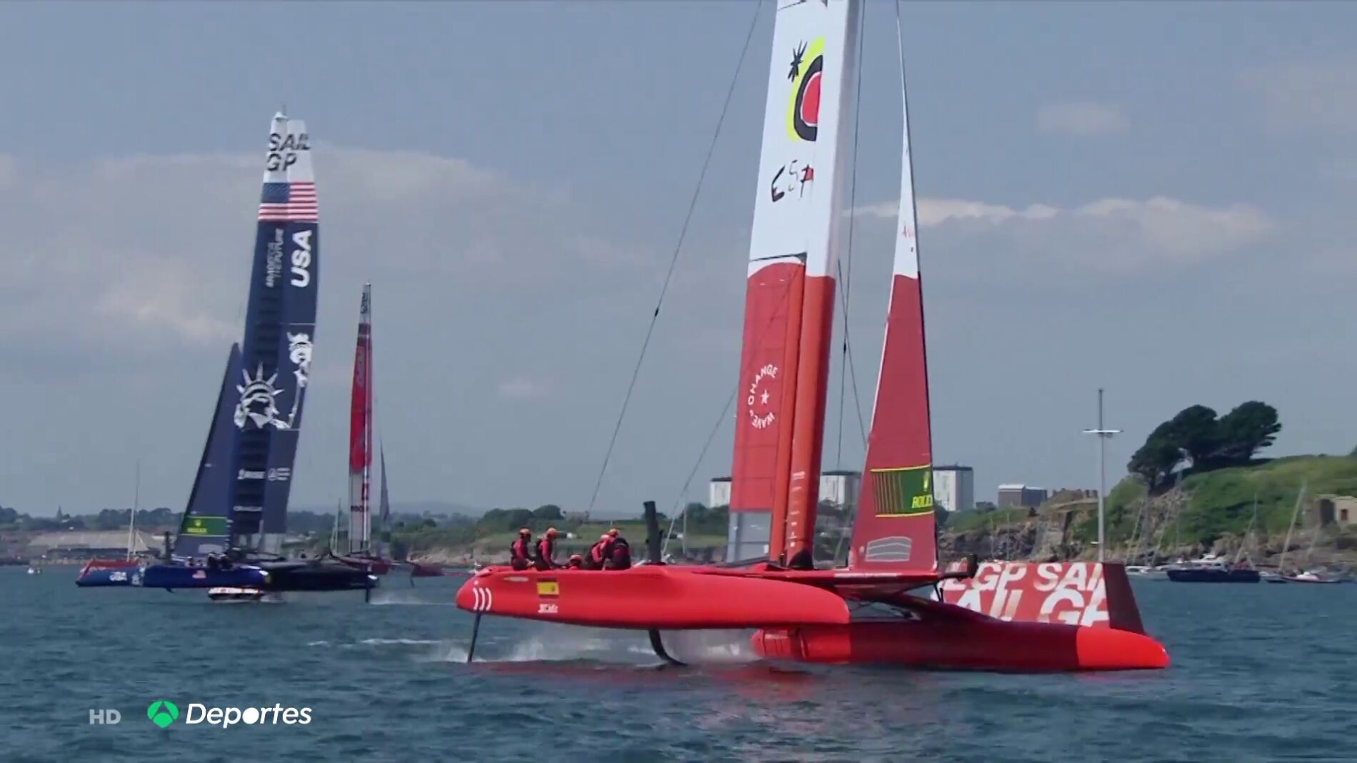 Así es la 'Fórmula 1 del mar', catamaranes que pueden llegar a alcanzar ...