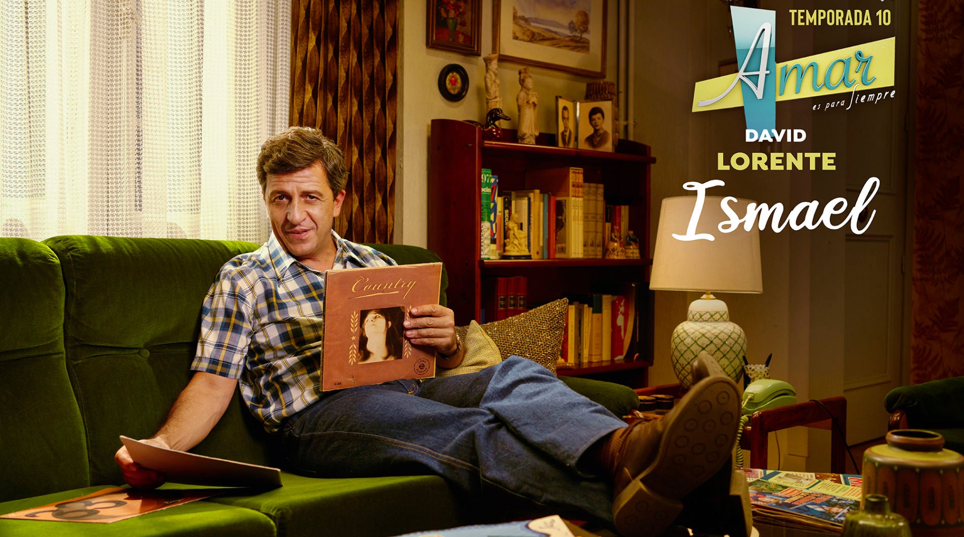 David Lorente es Ismael Blanco en la décima temporada de 'Amar es para ...