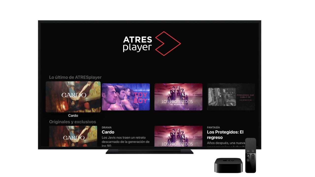 ATRESplayer, ya disponible en la app Apple TV