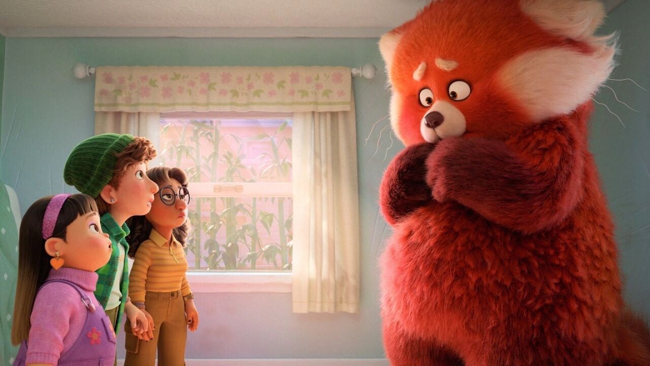 Así es 'Red', la nueva película de Pixar con un adorable panda rojo
