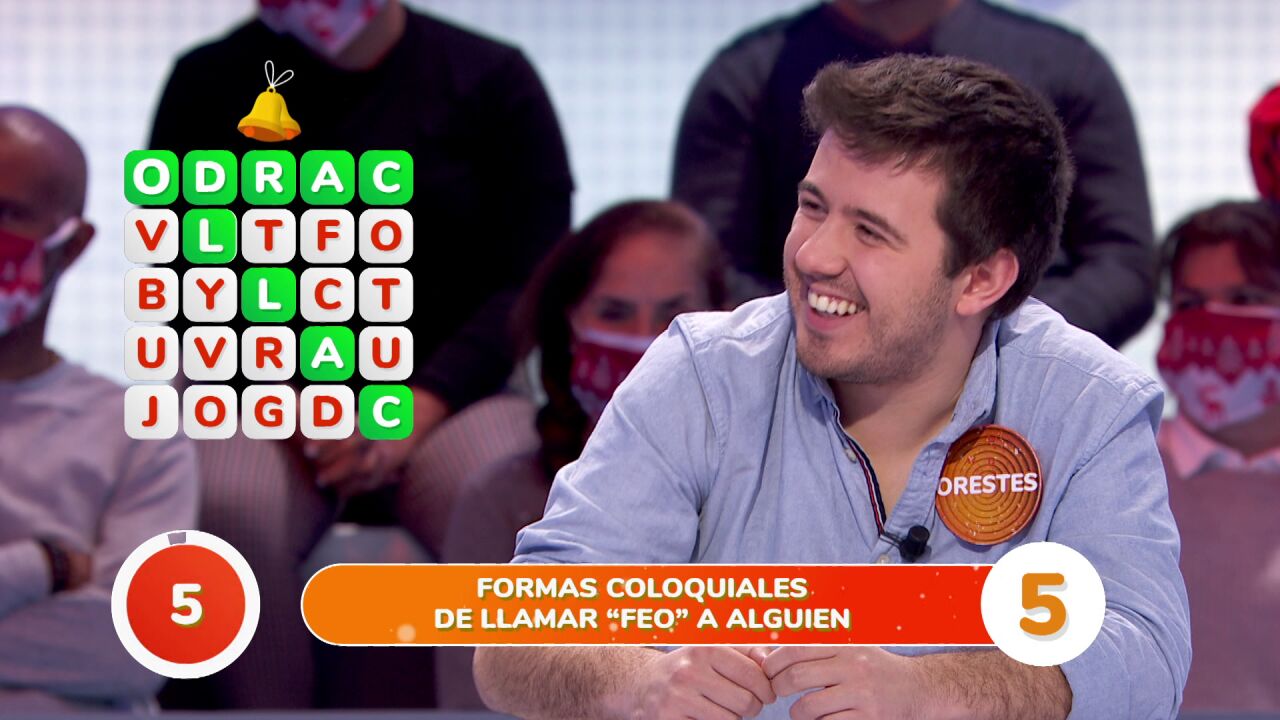 Orestes se enfrenta a un desternillante panel en la ‘Sopa de Letras ...