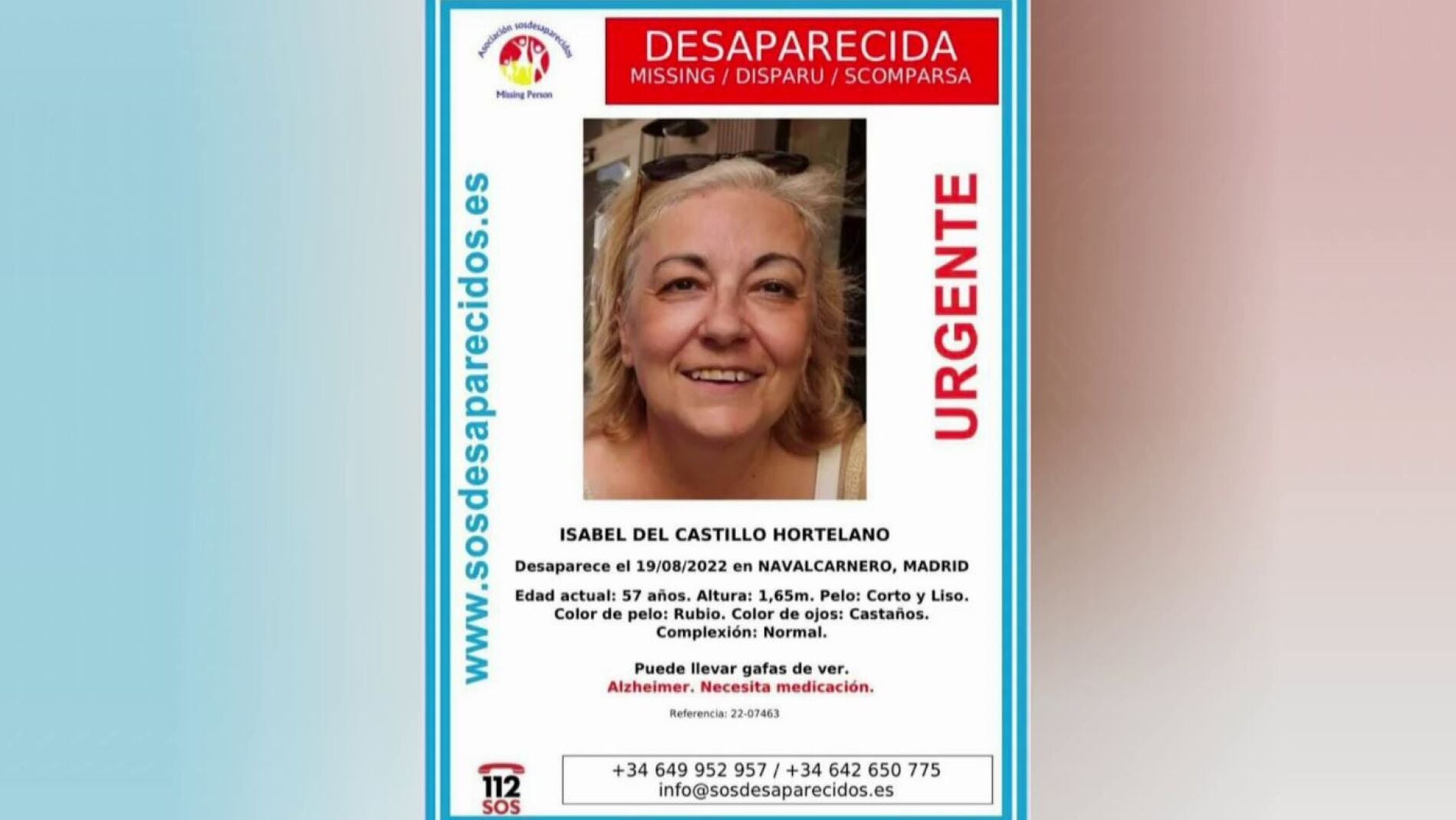 La familia de la mujer desaparecida en Navalcarnero: "No salía sola a ...
