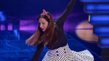 La bailarina de claqué patina con su voz… pero no con sus pies: ¡qué ...
