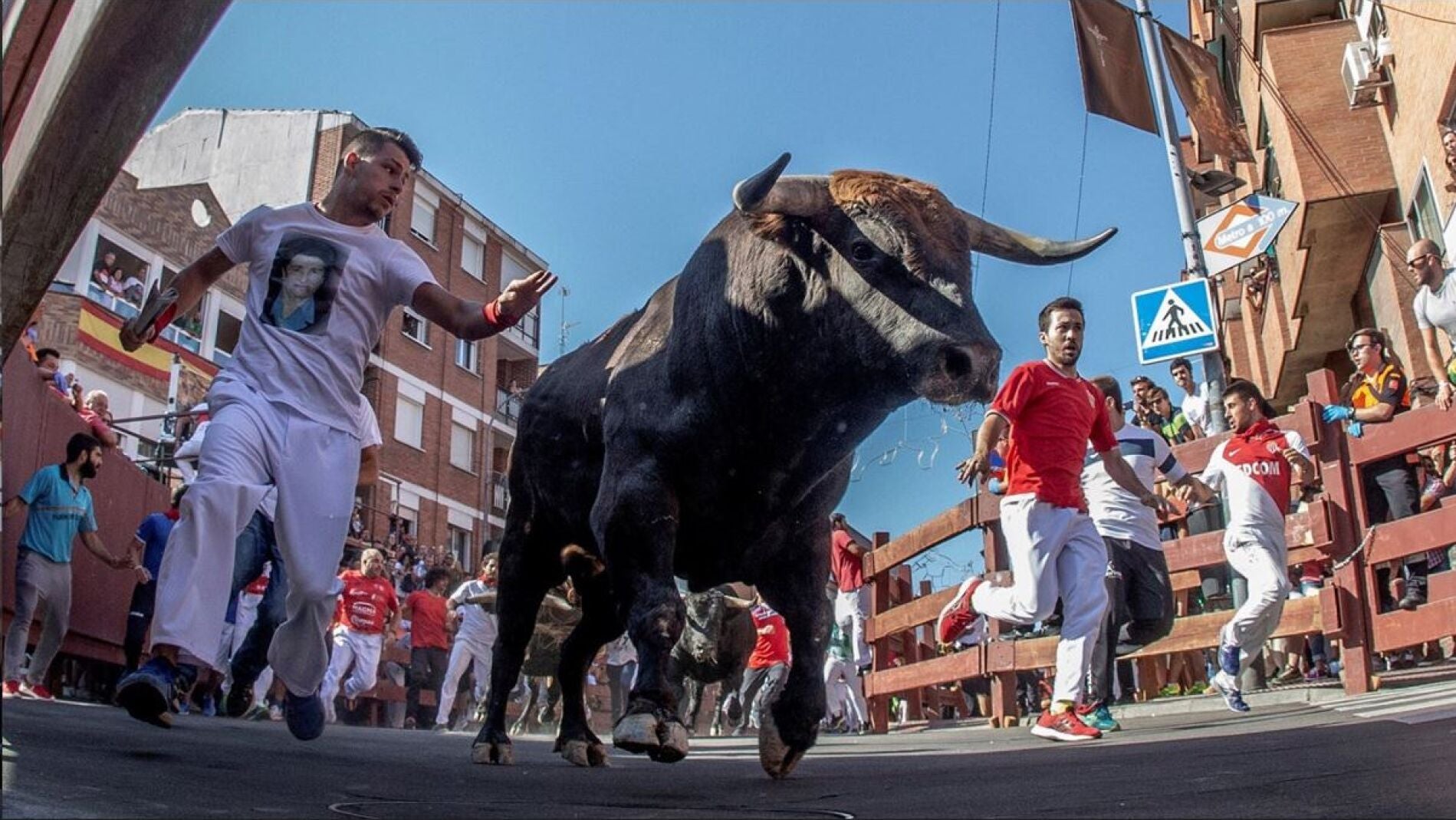 Un primer encierro de San Sebastián de los Reyes rápido, multitudinario ...