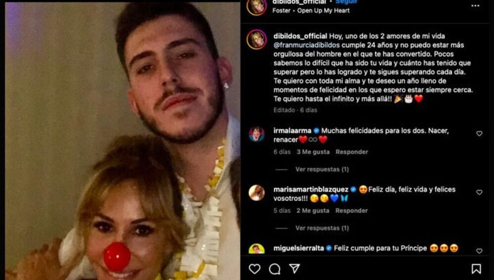 Así de mayor está el hijo de Lara Dibildos y Fran Murcia que ya tiene ...