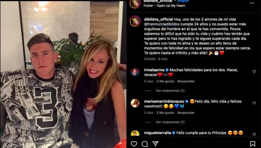 Así de mayor está el hijo de Lara Dibildos y Fran Murcia que ya tiene ...