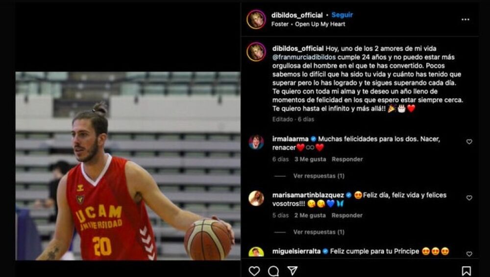 Así de mayor está el hijo de Lara Dibildos y Fran Murcia que ya tiene ...
