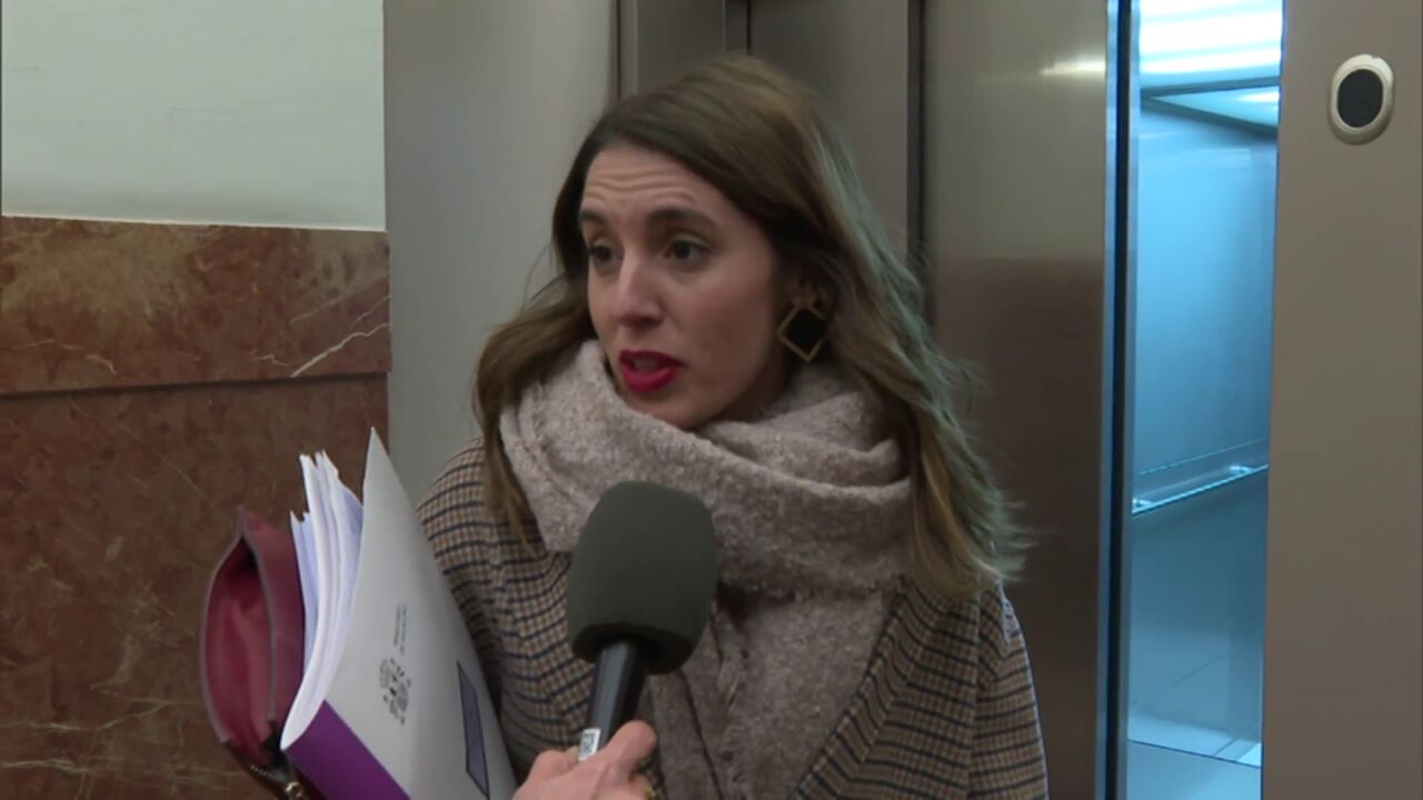 Irene Montero continúa con su defensa a ultranza del 'solo sí es sí' y ...