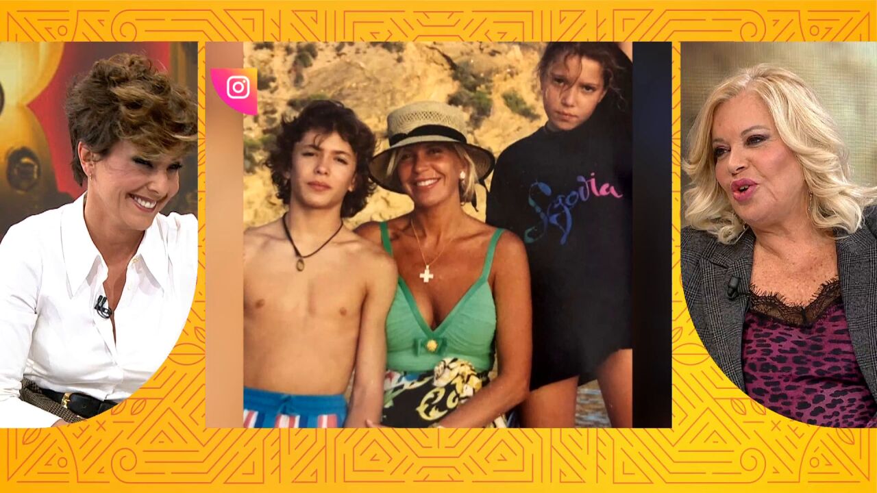 Sofía y Ángel, hijos de Bárbara Rey, están felices por su madre: "Me ...