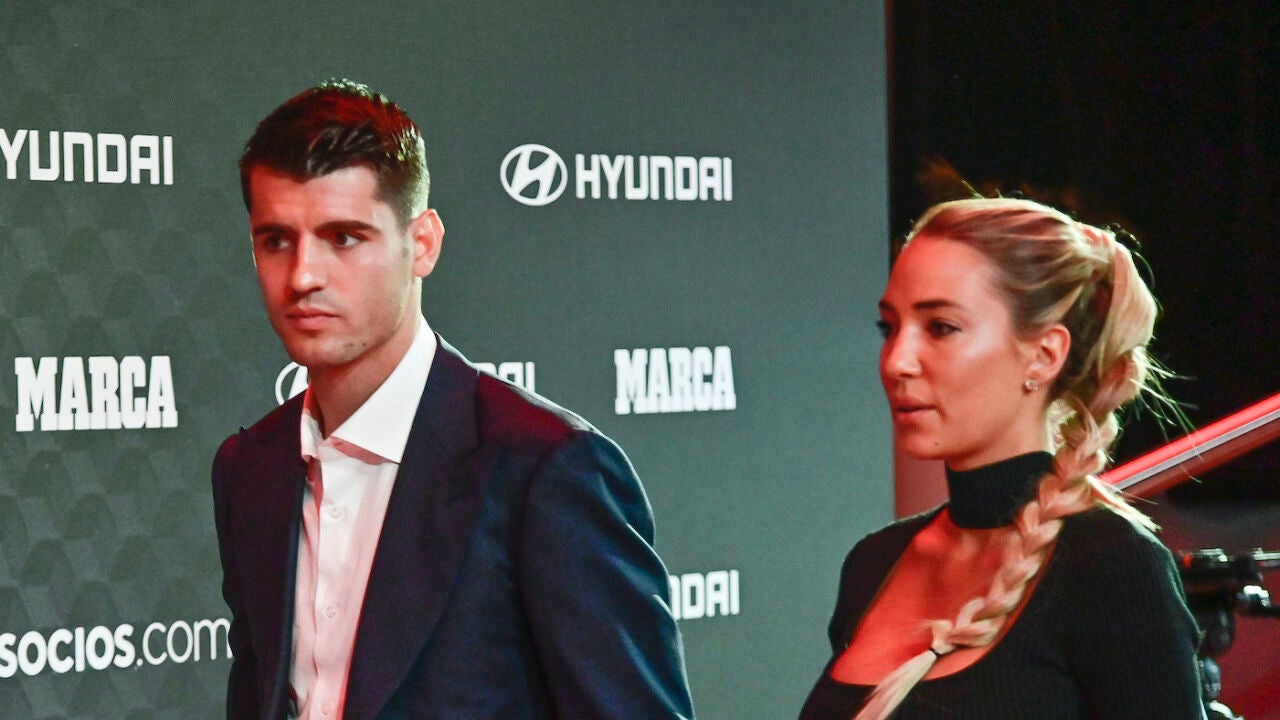Primeras imágenes de Álvaro Morata tras su separación con Alice Campello