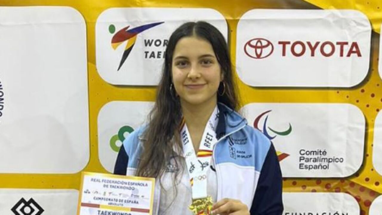Helena García, la campeona más precoz de una familia con el taekwondo ...