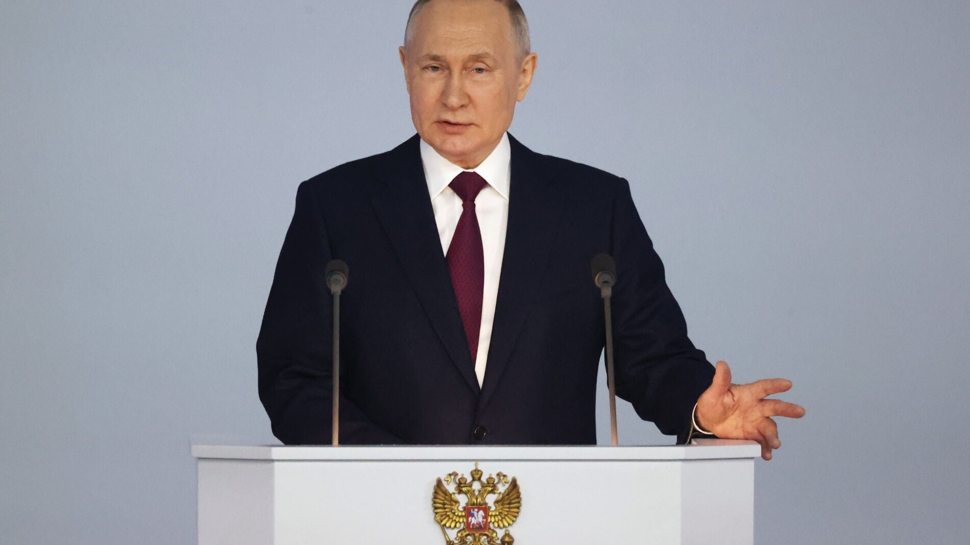 El duro discurso de Vladimir Putin atacando a Occidente: "Rusia es ...