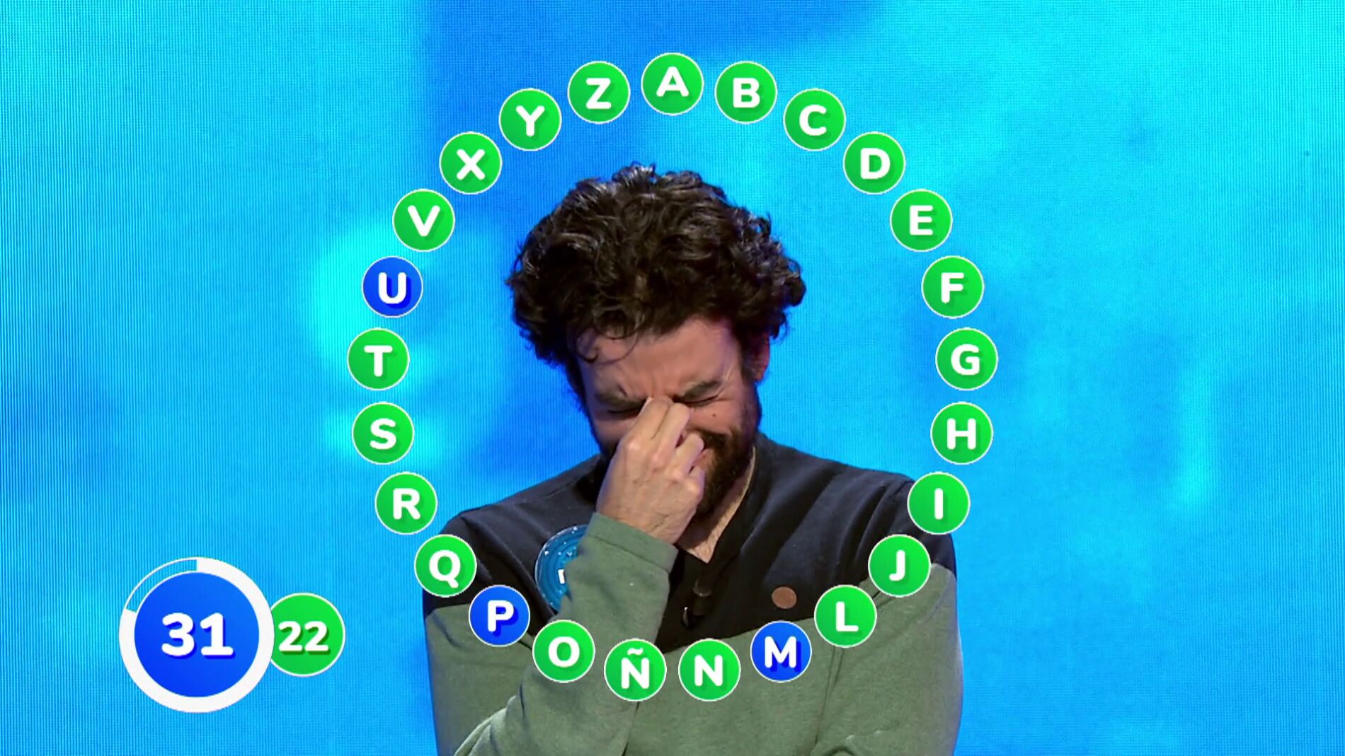 La ‘encerrona’ de Orestes a Rafa en ‘El Rosco’… ¡tras hacer 14 aciertos ...