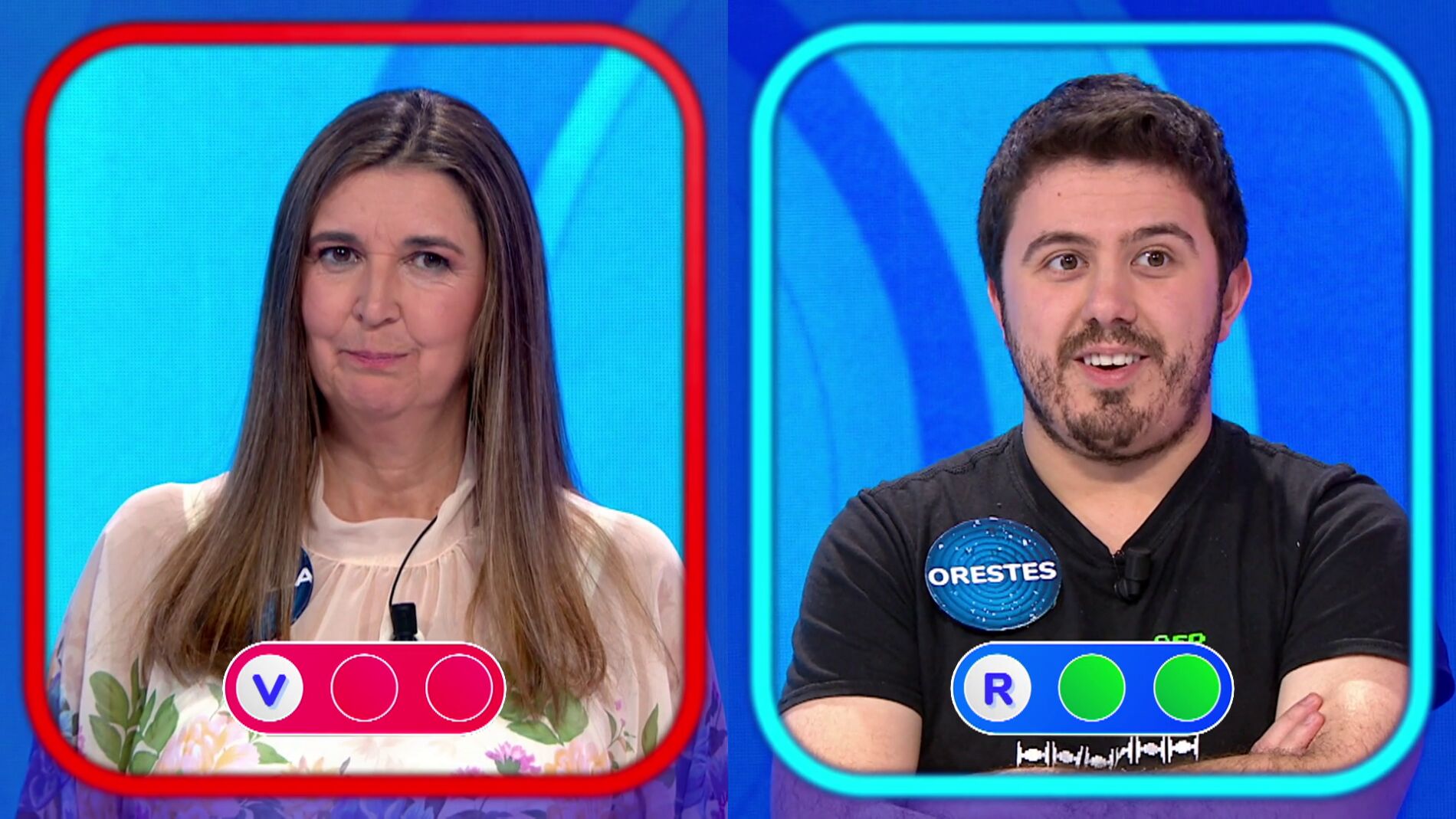 ¡Qué gran aspirante! Orestes resopla ante el extraordinario nivel de ...