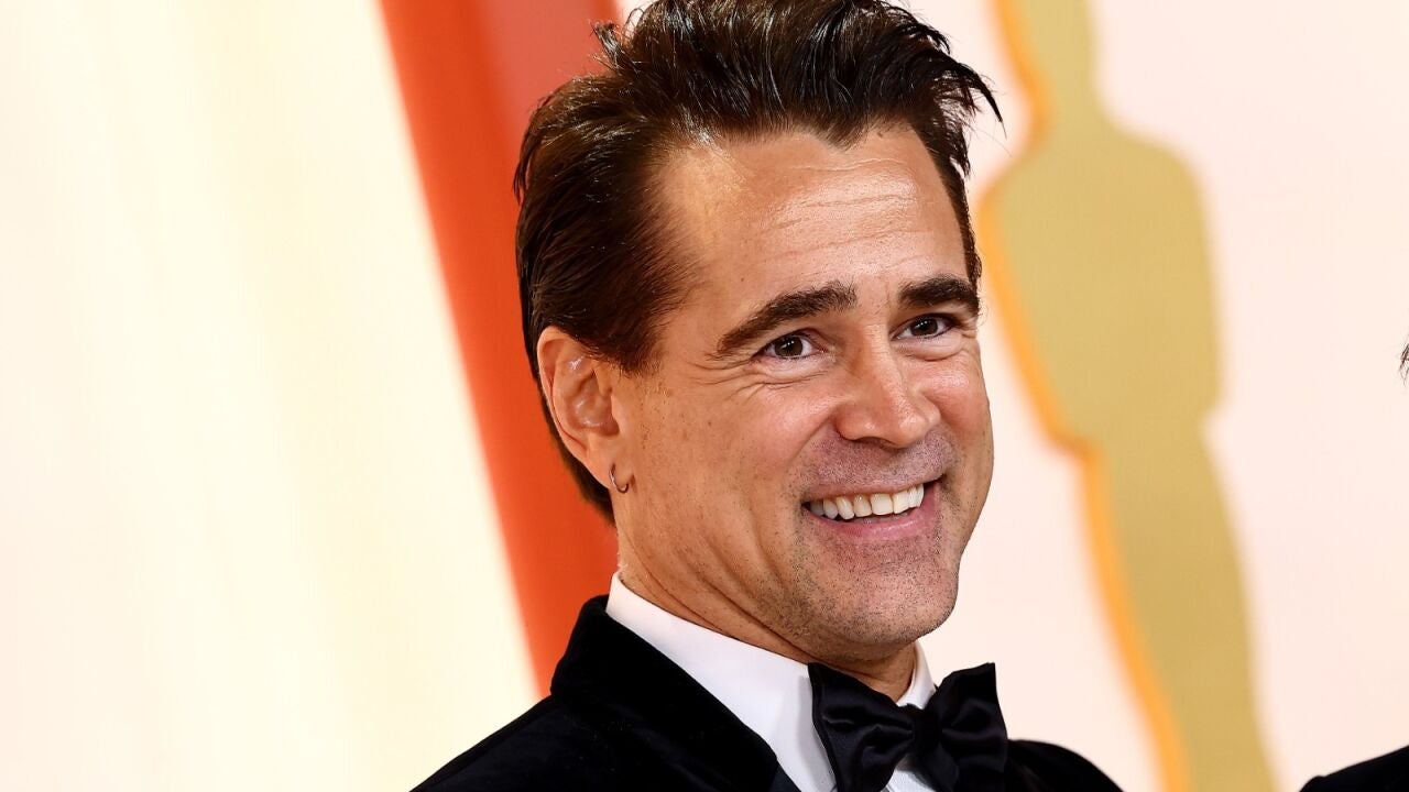 Ha heredado su percha: Colin Farrell aparece con su hijo de 13 años en ...