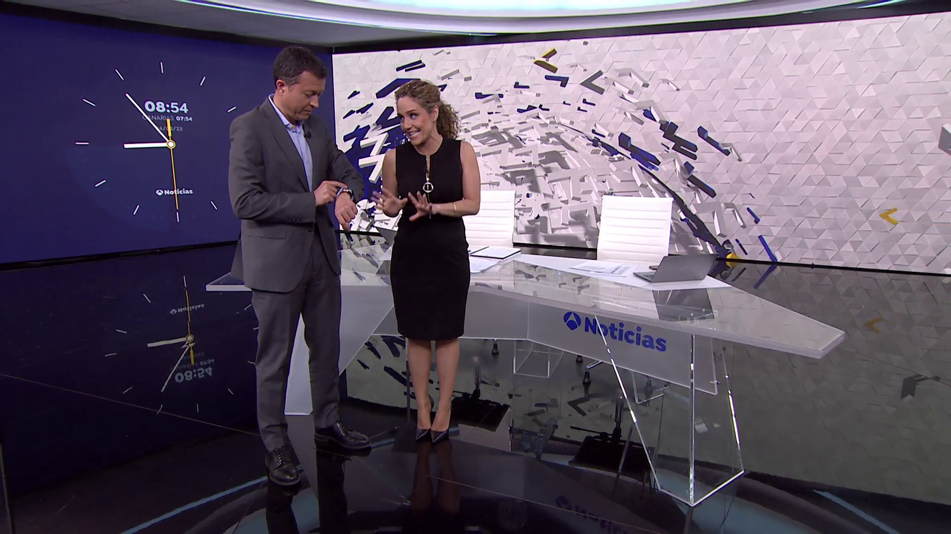 Marina Monzón, presentadora de Antena 3 Noticias