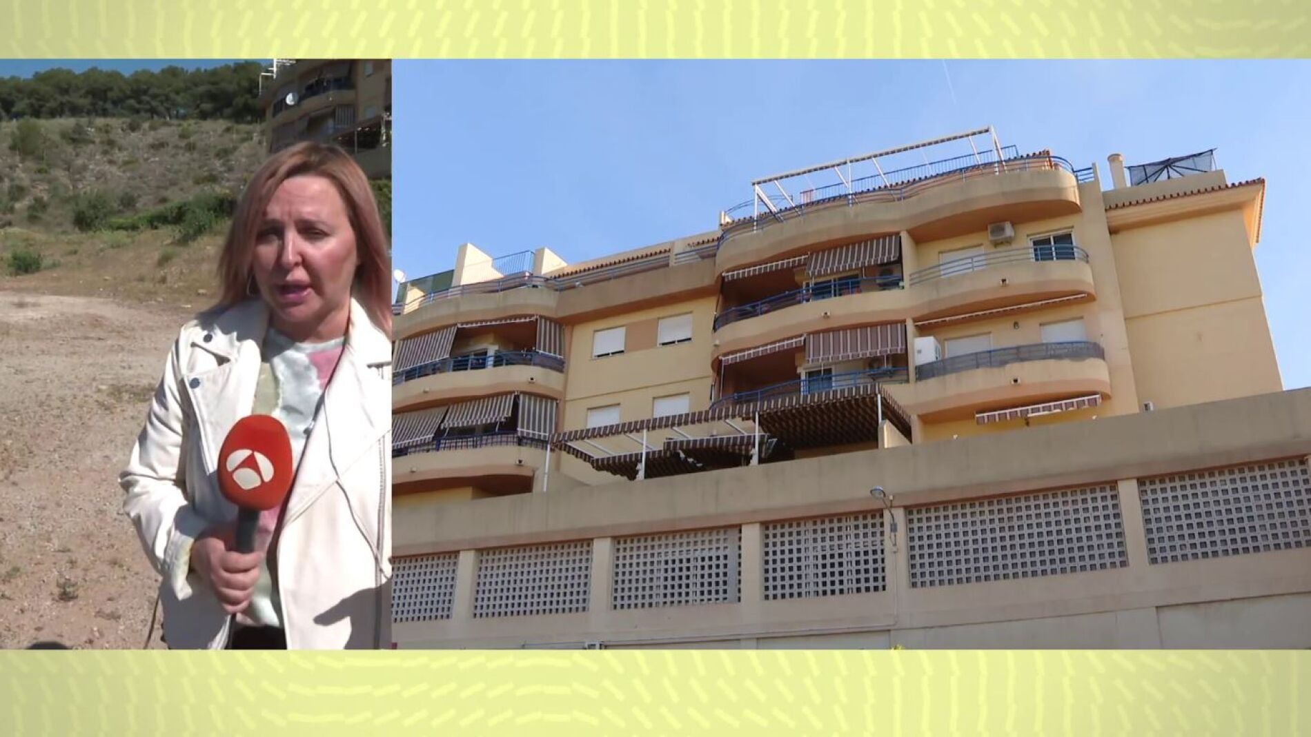 Una vecina de la chica que se tiró por el balcón huyendo de su ...