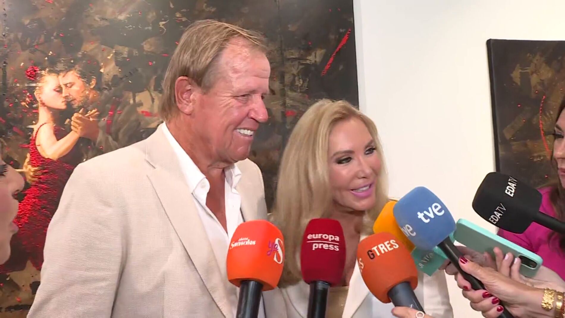 Norma Duval y Matthias Kühn aparecen en público por primera vez desde ...