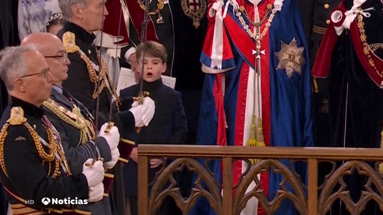 El príncipe Luis, el segundo protagonista de la coronación de Carlos III