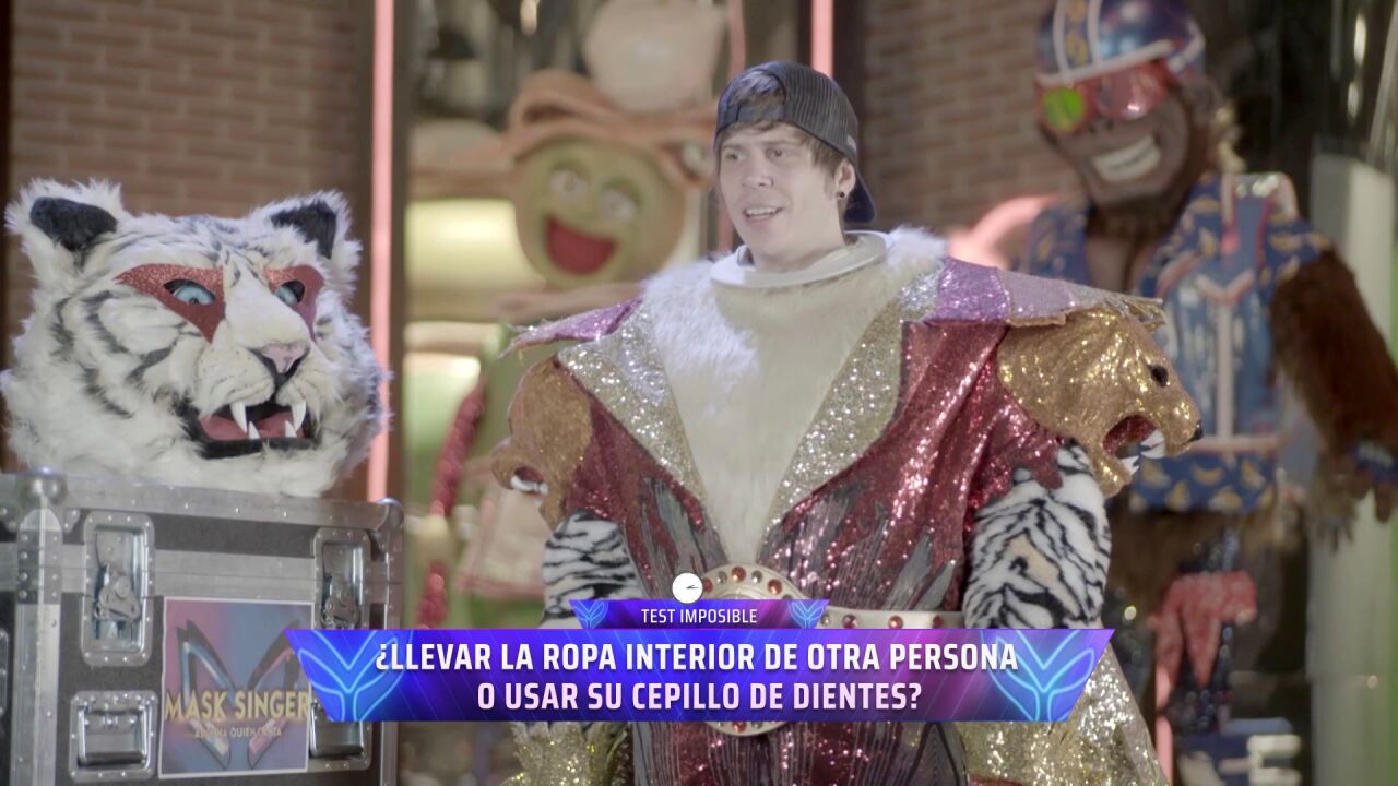 El Rubius sorprende con el test imposible de ‘Mask Singer’: “Las dos ...