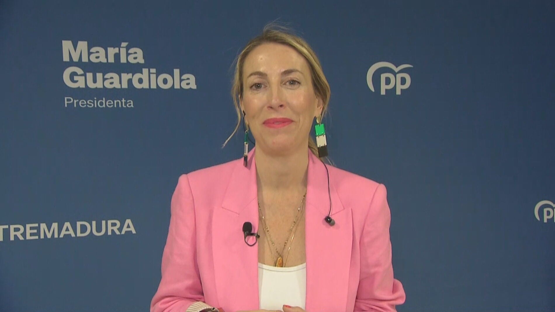 María Guardiola, sobre su veto a un gobierno con Vox en Extremadura ...