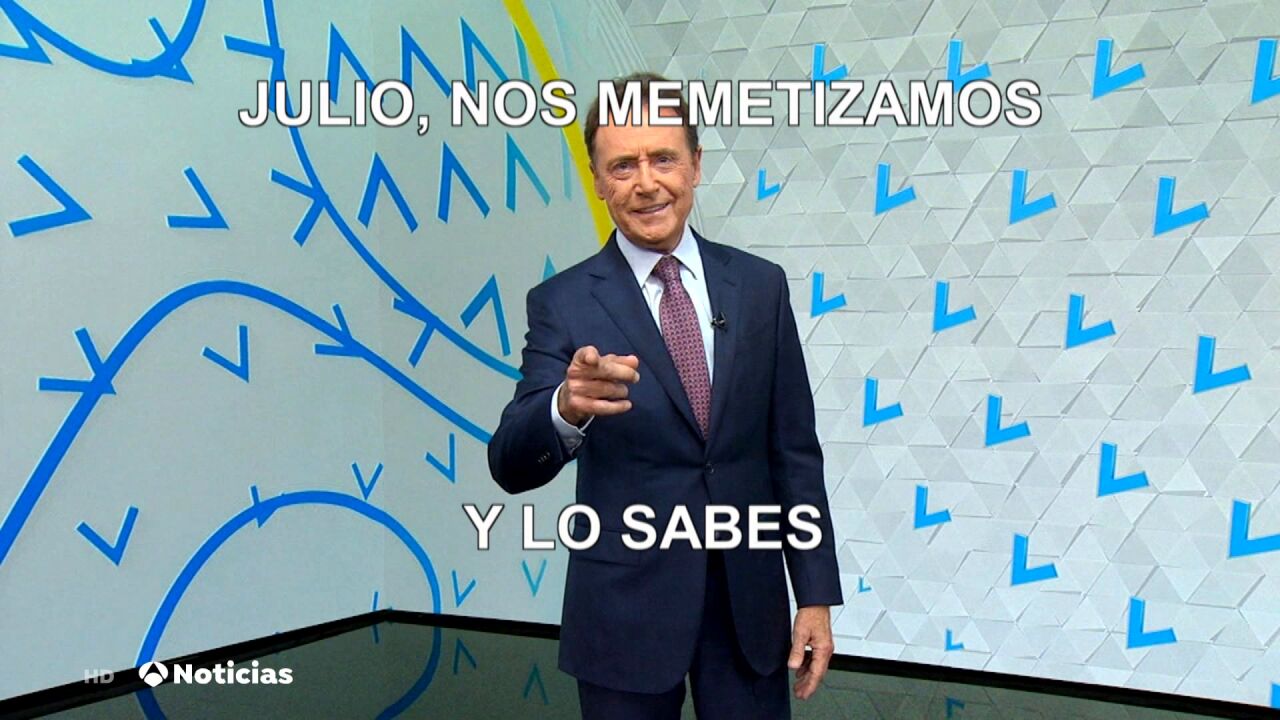 El meme de Matías Prats y Julio Iglesias: "Nos memetizamos y lo sabes"