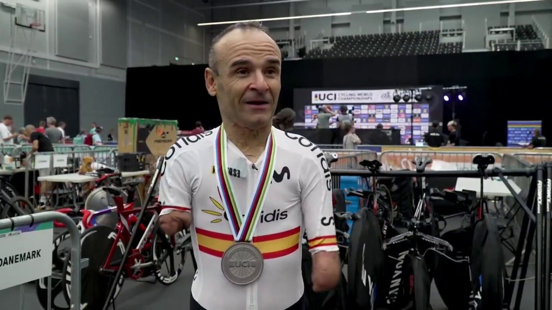 Ricardo Ten da a España la primera medalla del Mundial de paraciclismo