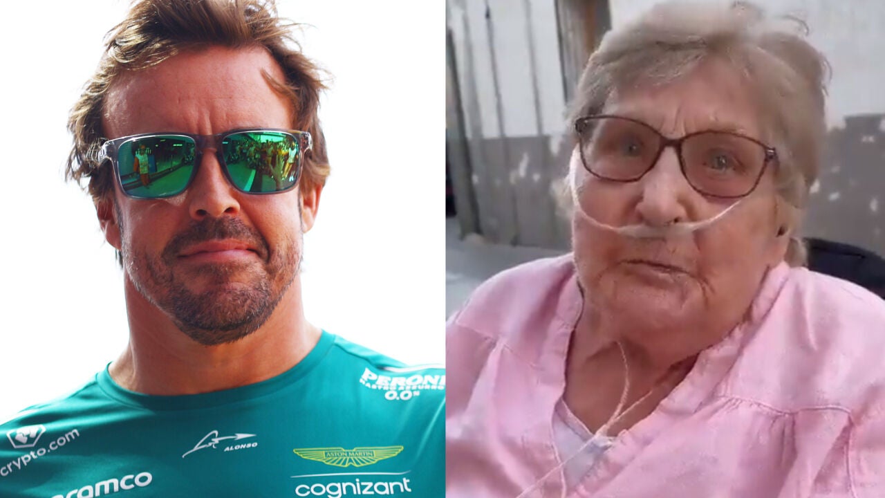 El detallazo de Fernando Alonso con Paqui, una seguidora de 93 años