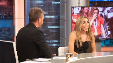 ¡Espectacular! Marta Jiménez se juega el tipo en su debut en El Hormiguero