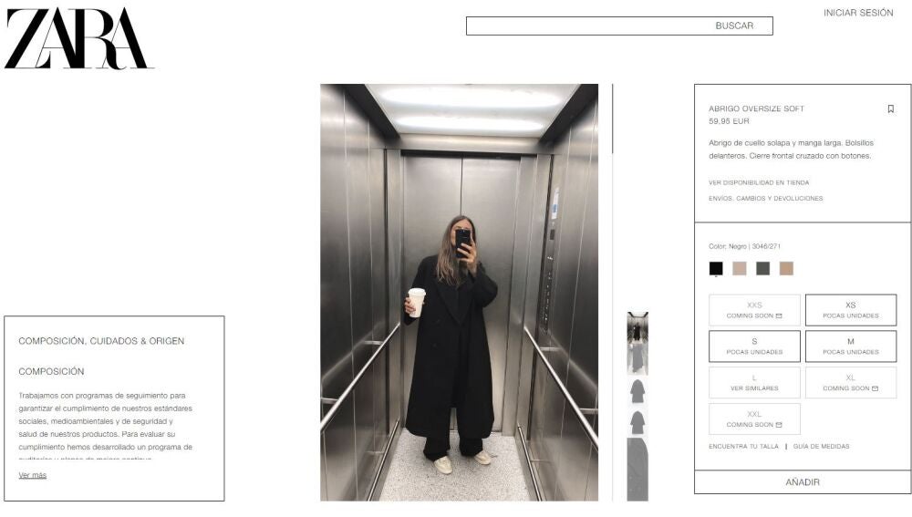 Zara innova en la forma de mostrar su ropa con modelos posando como lo ...