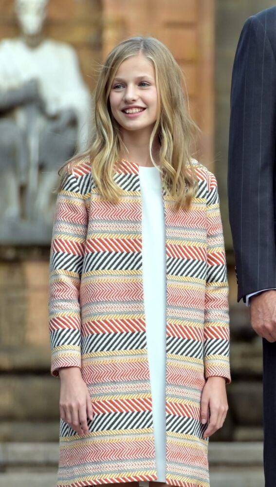 Así ha sido el cambio físico de la princesa Leonor: Desde su nacimiento ...