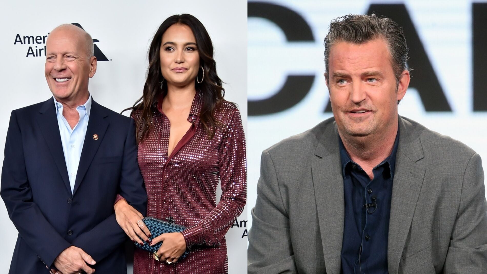 La queja de la mujer de Bruce Willis tras la muerte de Matthew Perry ...