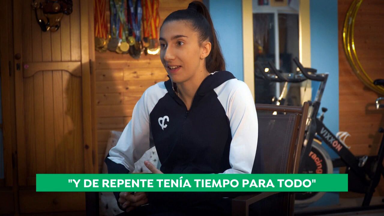 Las piruetas al volante de Noa Ros, exgimnasta del equipo nacional