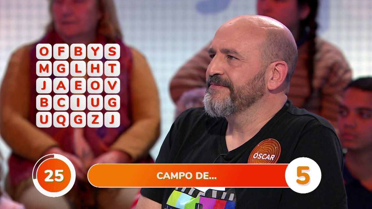 El imperdonable fallo de Óscar en la Sopa de Letras: “Te va a dar mucha ...