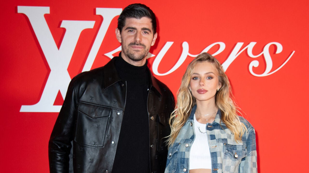 Mishel Gerzig, junto a Thibaut Courtois, enseña por primera vez su ...